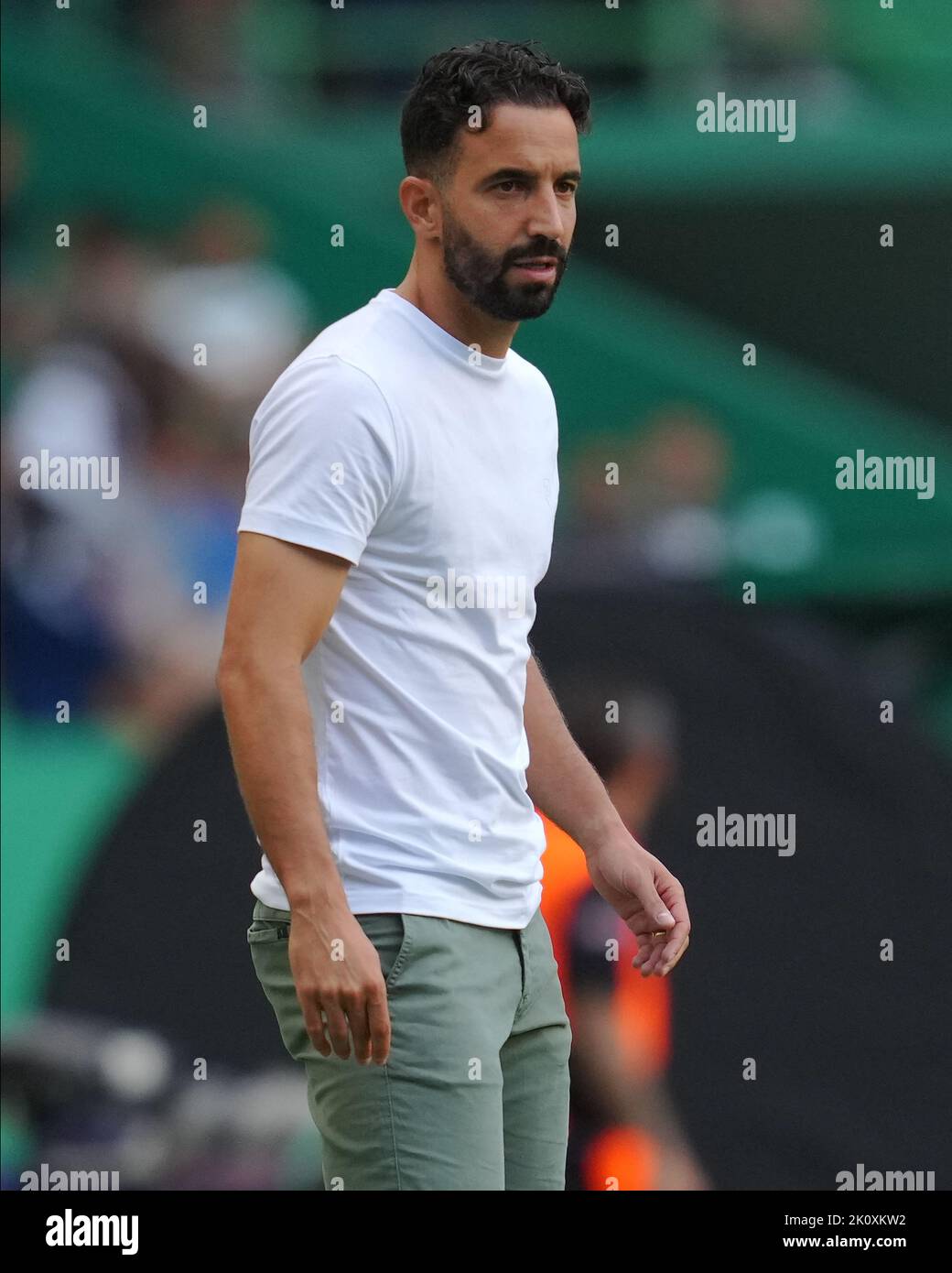 Lisbon, Portugal. 13th Sep, 2022. Sporting Portugal head coach Ruben ...