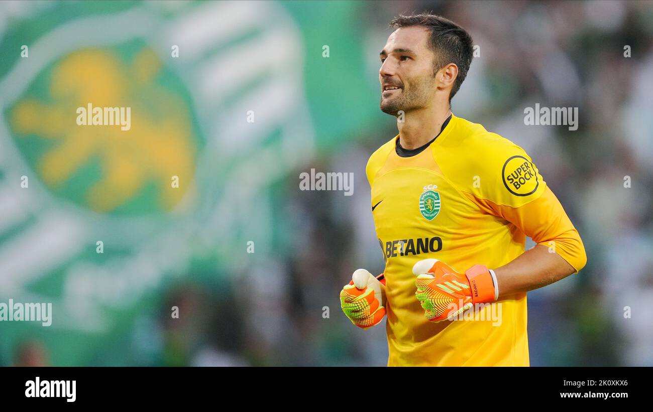 Lisbon, Portugal. 13th Sep, 2022. Antonio Adan of Sporting Portugal ...