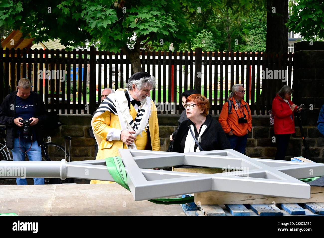 Im Bild:Alex Jacobowitz,Nora Goldenbogen. Nach mehr als acht ...