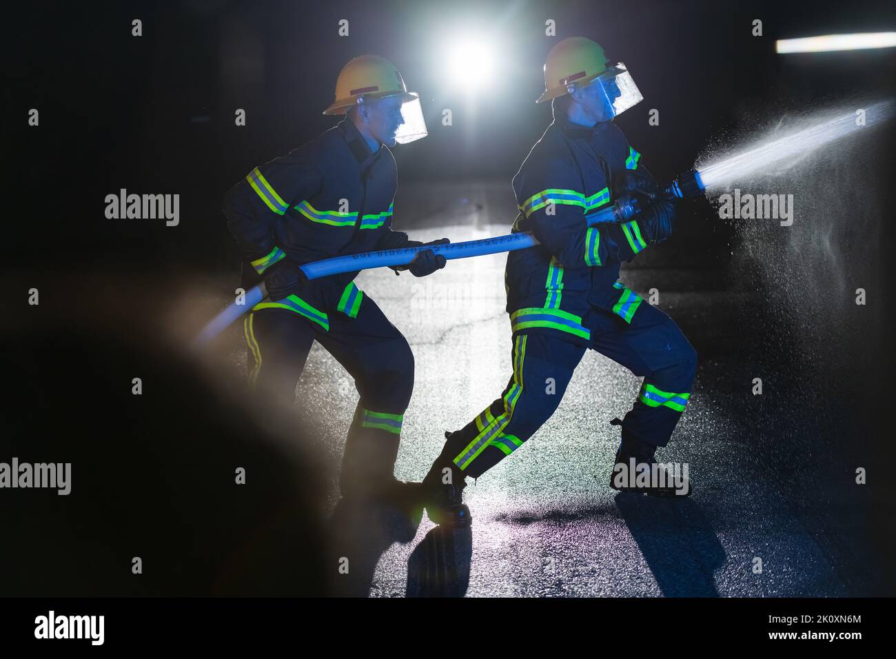Women firefighters training hi-res stock photography and images - Alamy