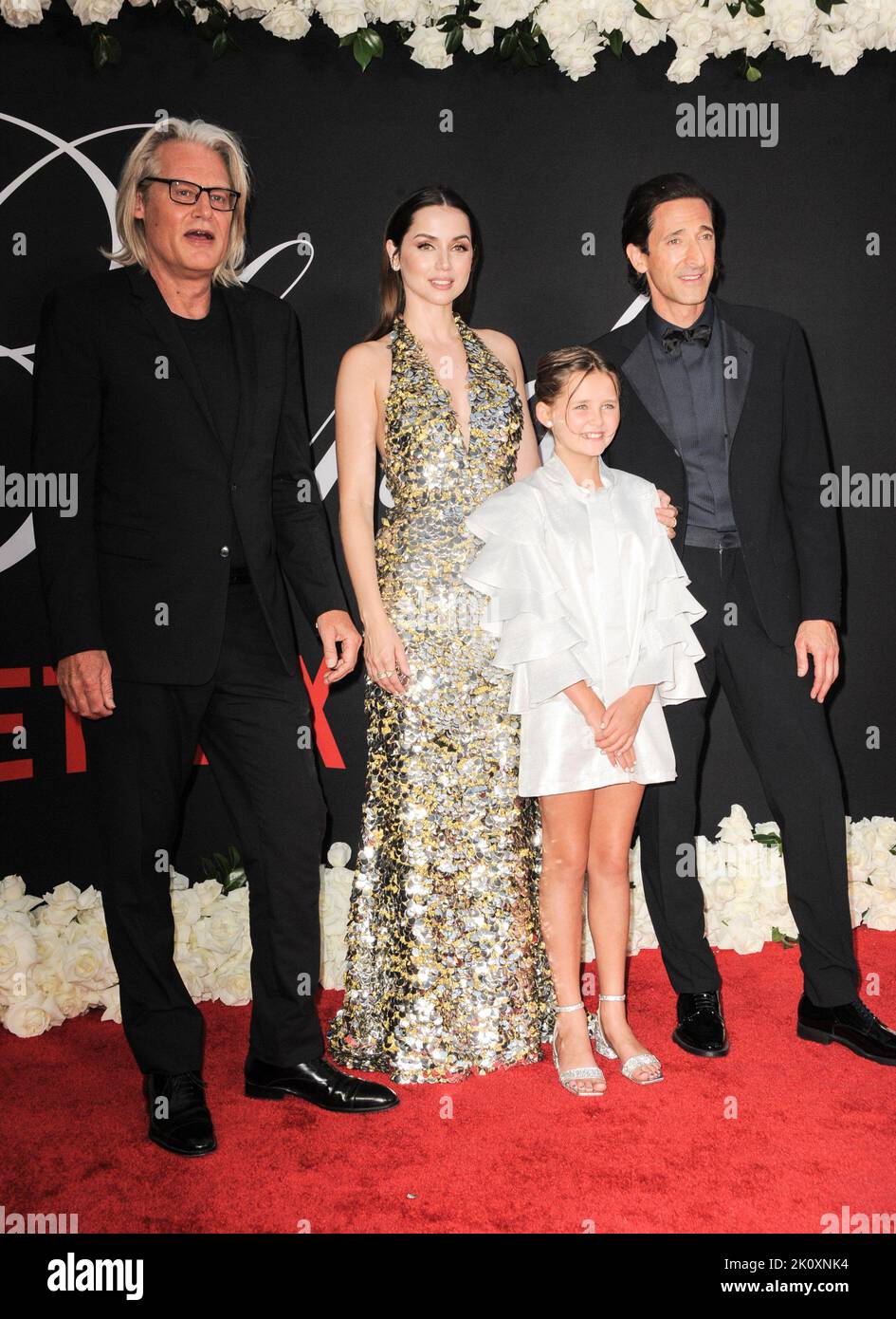 Los Angeles, CA. 13th Sep, 2022. Andrew Dominik, Ana de Armas, Lily ...