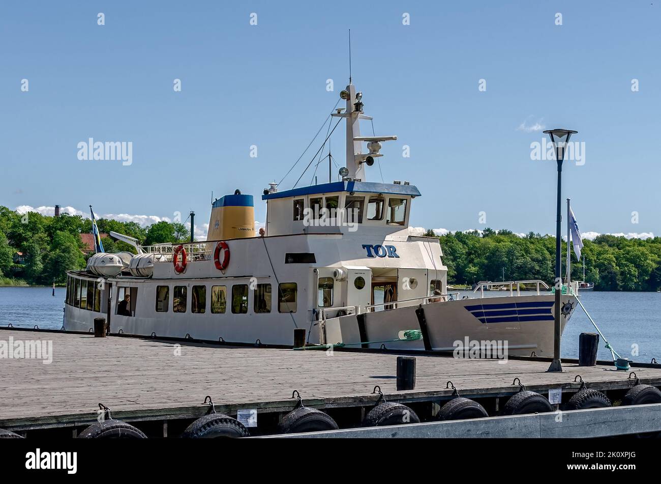 Malar boat at the steamboat pier hi-res stock photography and images ...
