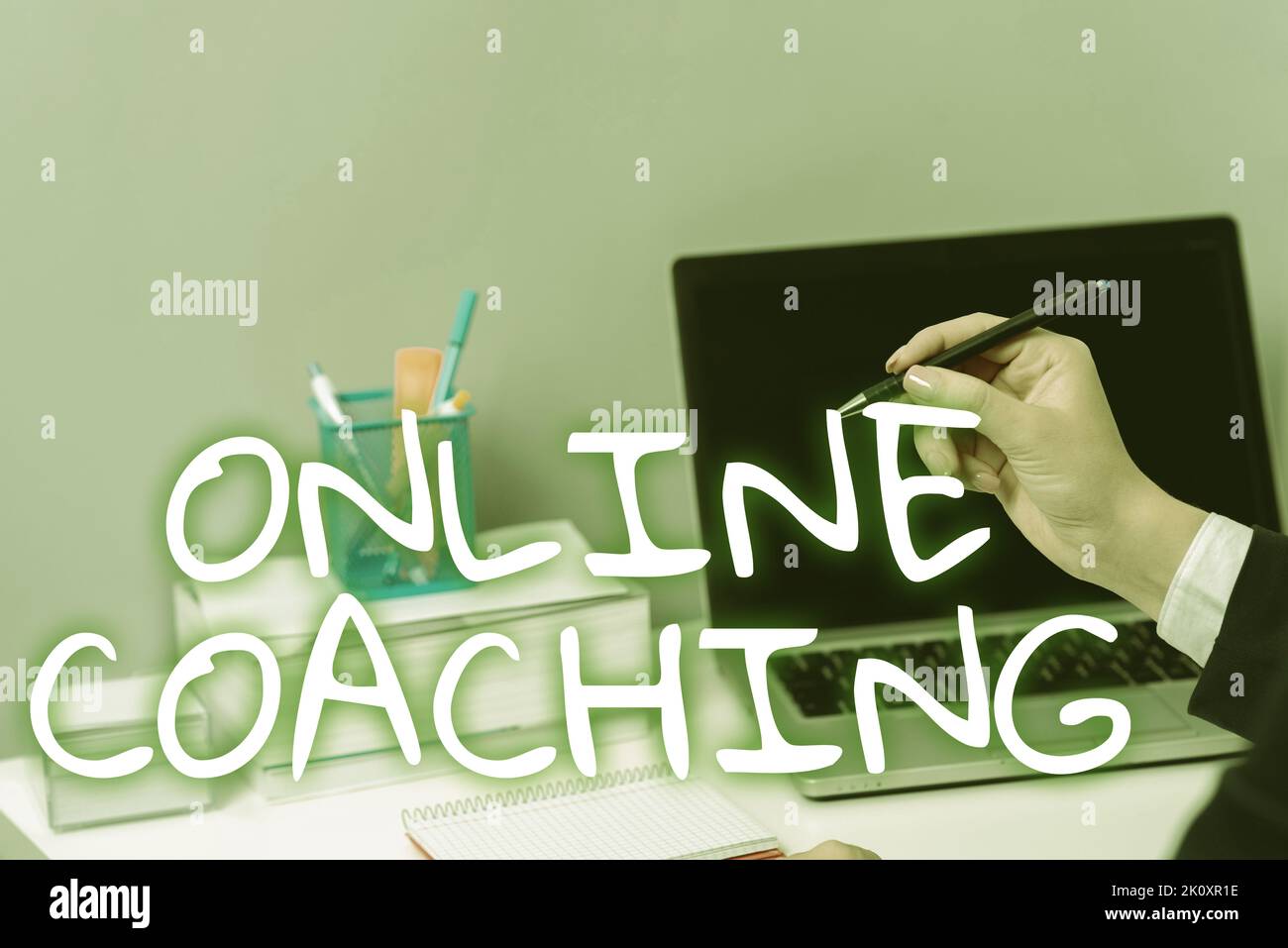 Text showing inspiration Online CoachingLearning from online and ...