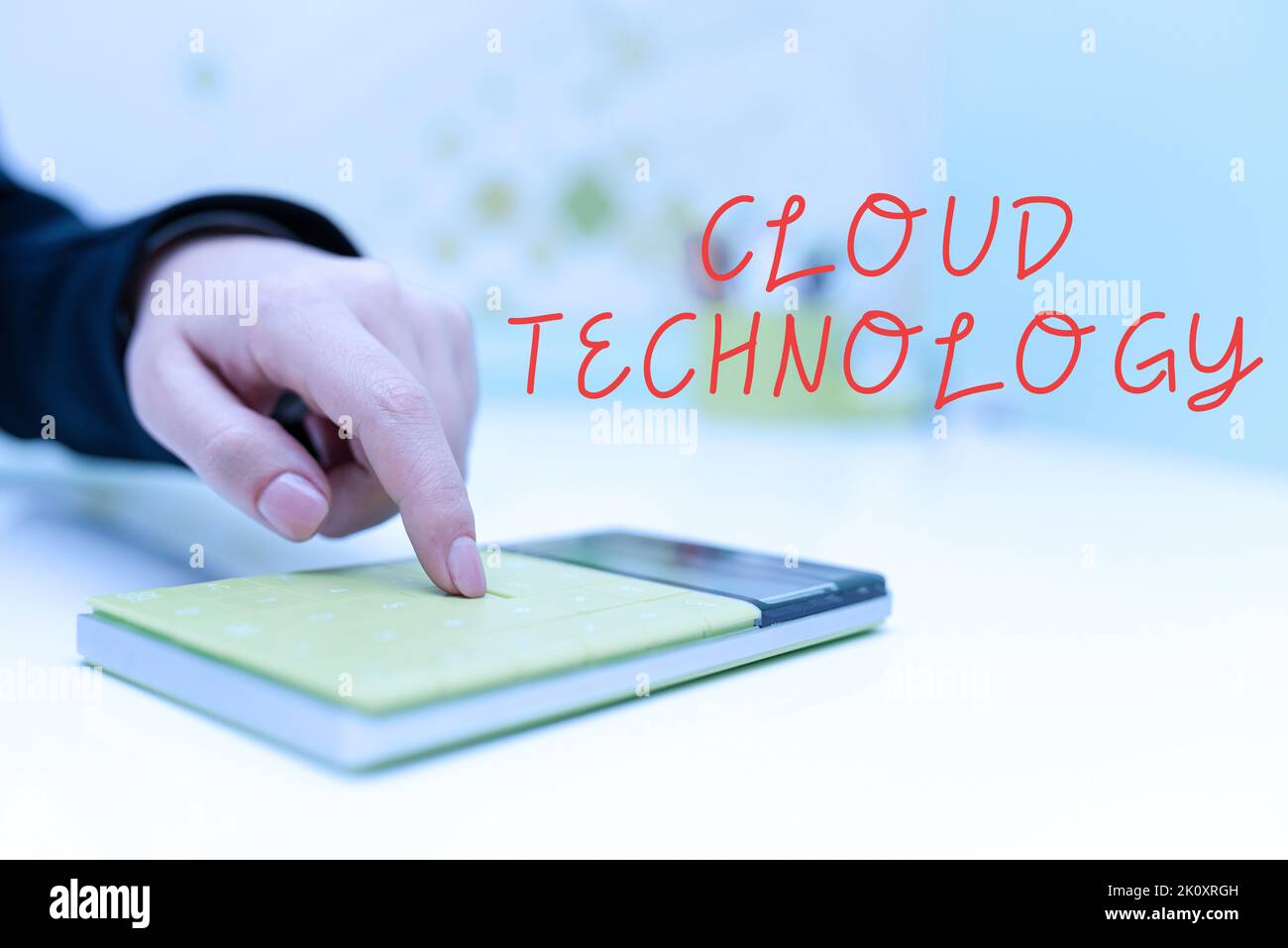 Writing displaying text Cloud Technologystoring and accessing data and programs over Internet ...
