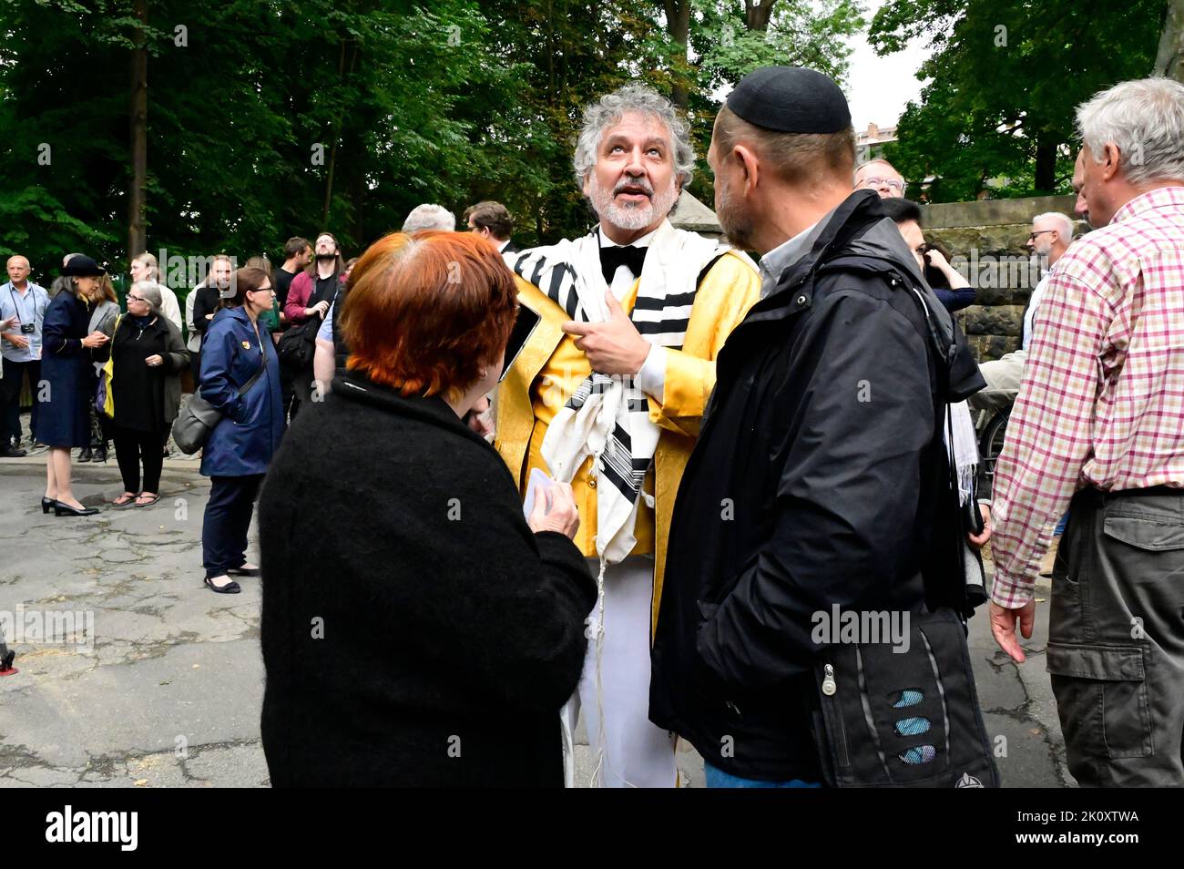 Im Bild: Alex Jacobowitz, Nora Goldenbogen. Nach mehr als acht ...