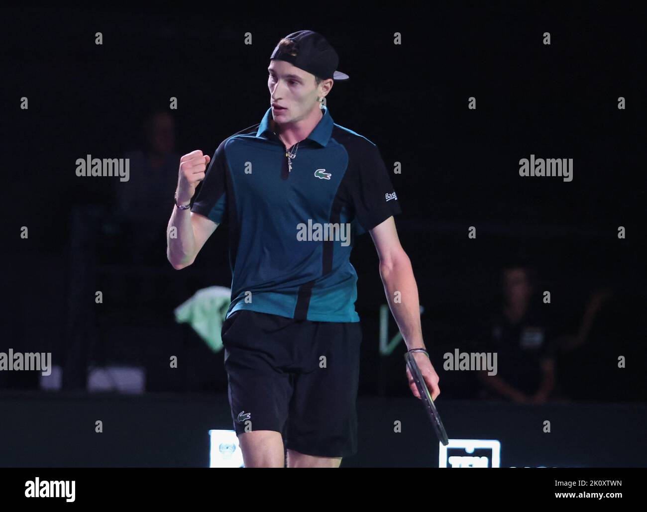 Hugo Humbert of France during the Open de Rennes 2022, ATP Challenger ...