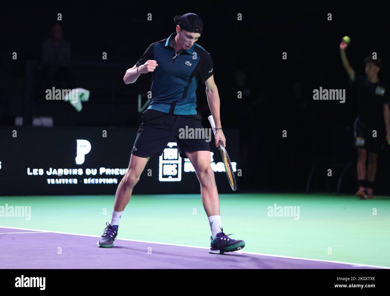Hugo Humbert of France during the Open de Rennes 2022, ATP Challenger ...