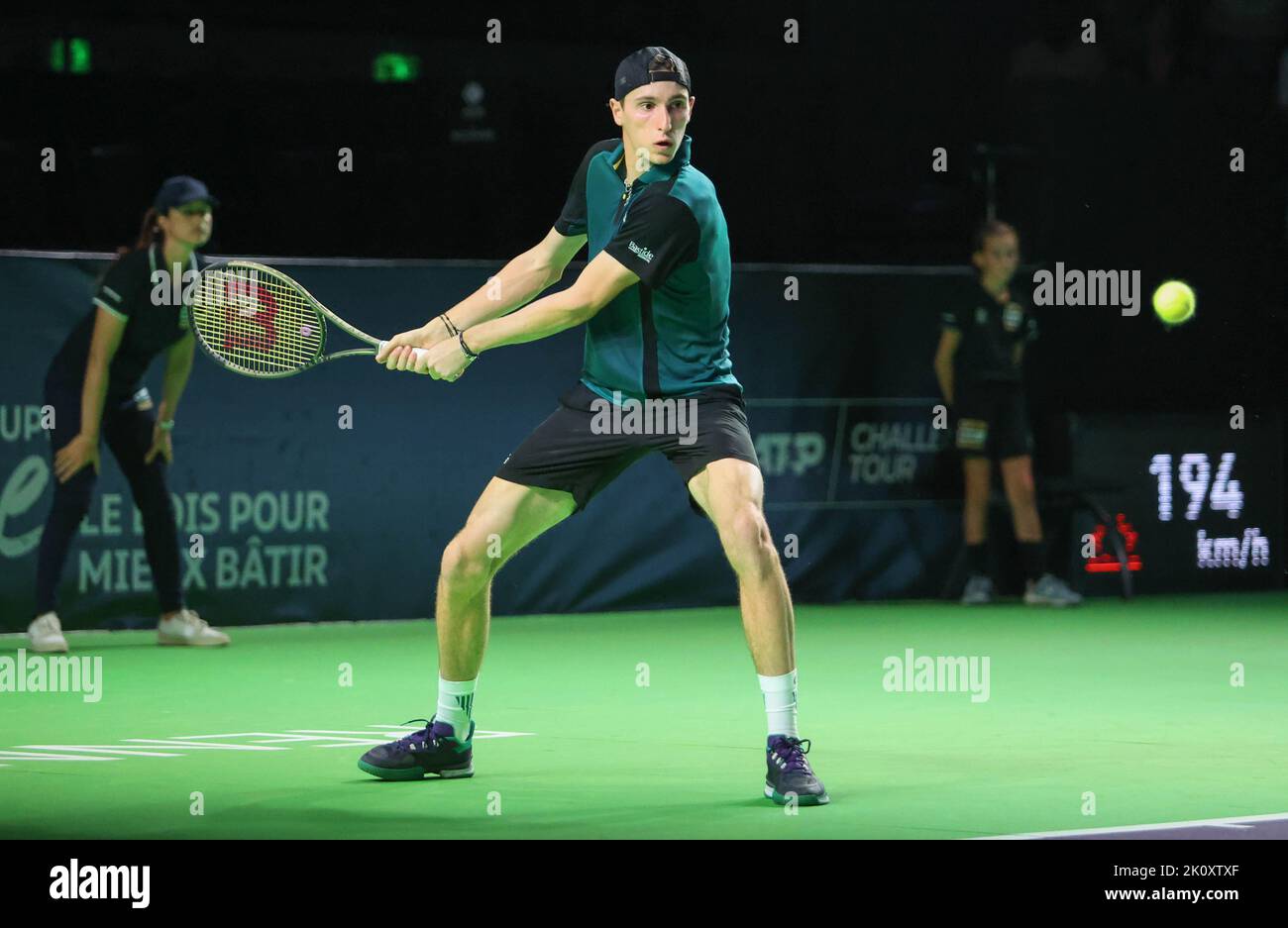 Hugo Humbert of France during the Open de Rennes 2022, ATP Challenger ...