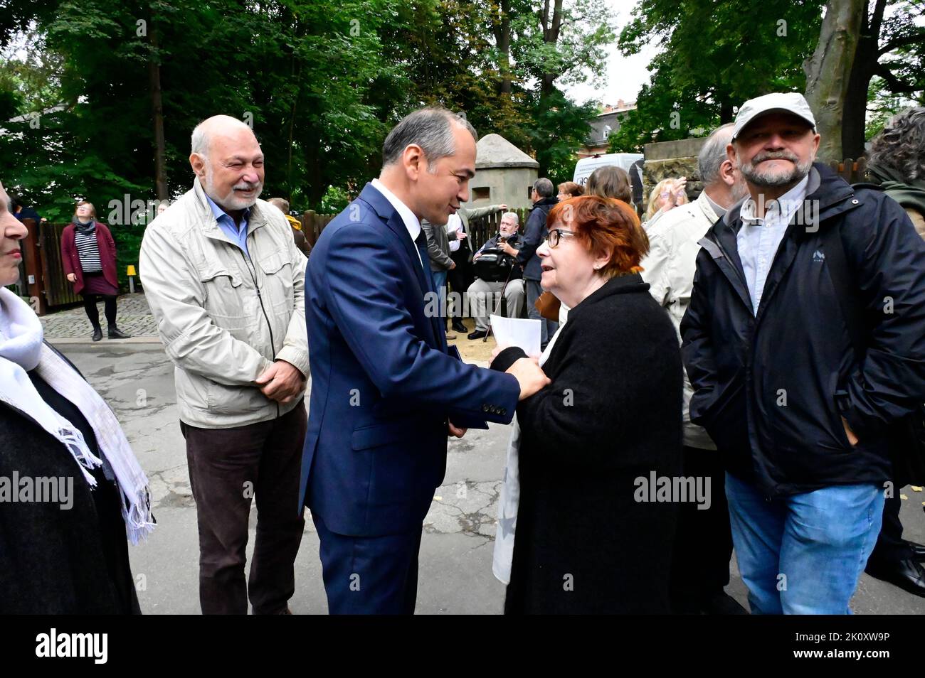 Im Bild: Octavian Ursu, Nora Goldenbogen. Nach mehr als acht ...