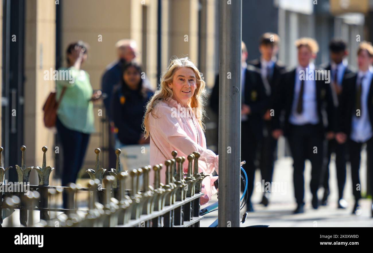 King Charles III visits Belfast - Tuesday 13th September 2022 Stock ...
