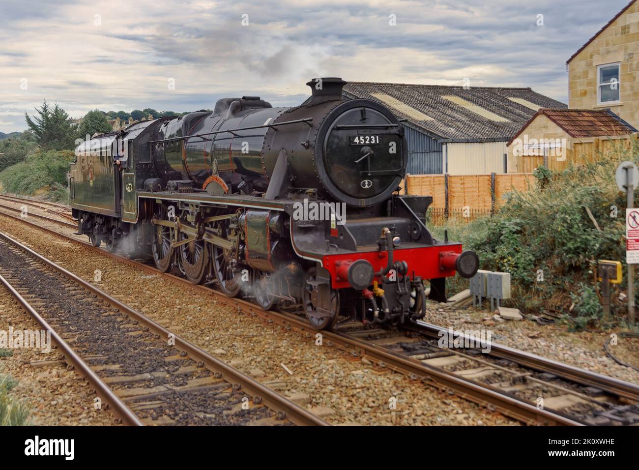 Bristol forty steam train Britainnia and Sherwood Forester September ...