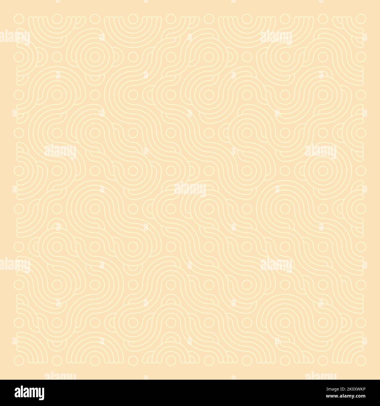 Random color rounded truchet tiling illustration Stock Vector Image ...