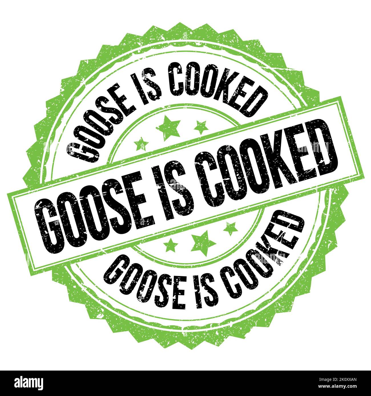 Goose is cooked stamp hi-res stock photography and images - Alamy