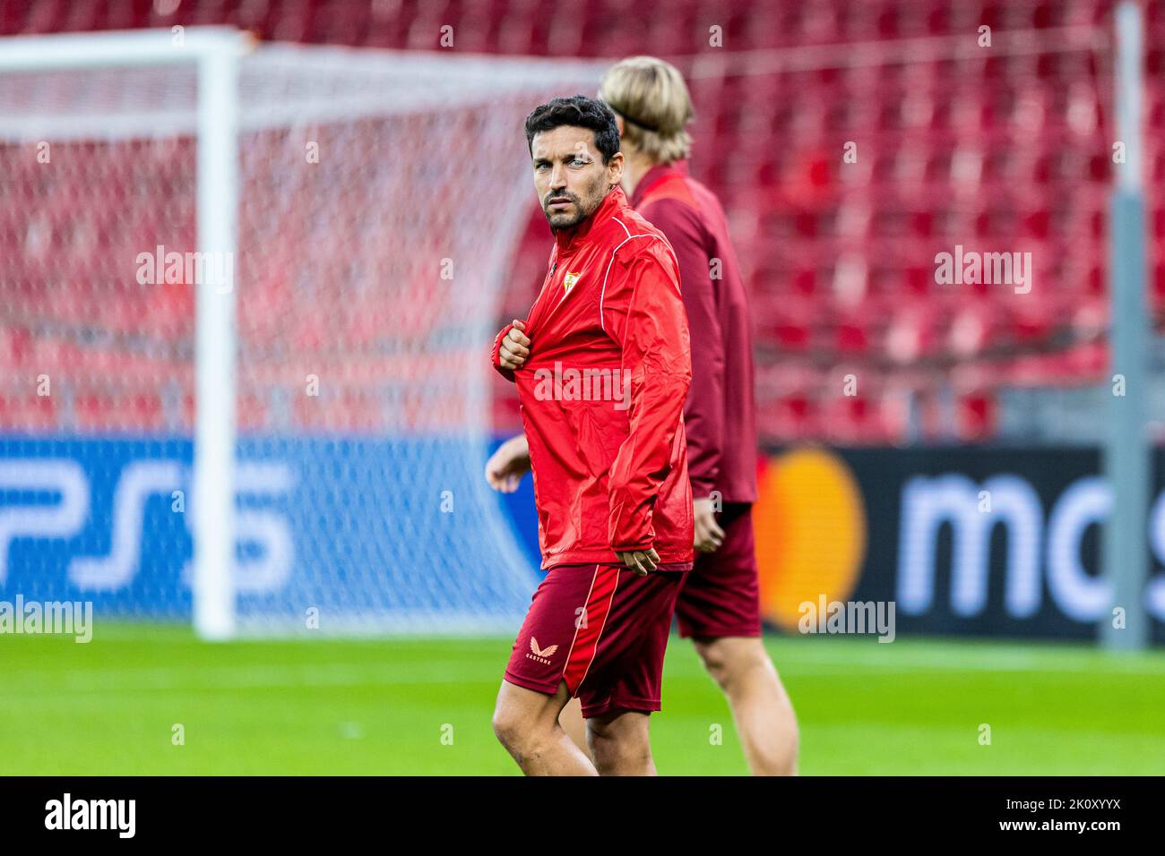 Copenhagen, Denmark. 13th Sep, 2022. Jesus Navas of Sevilla FC seen ...