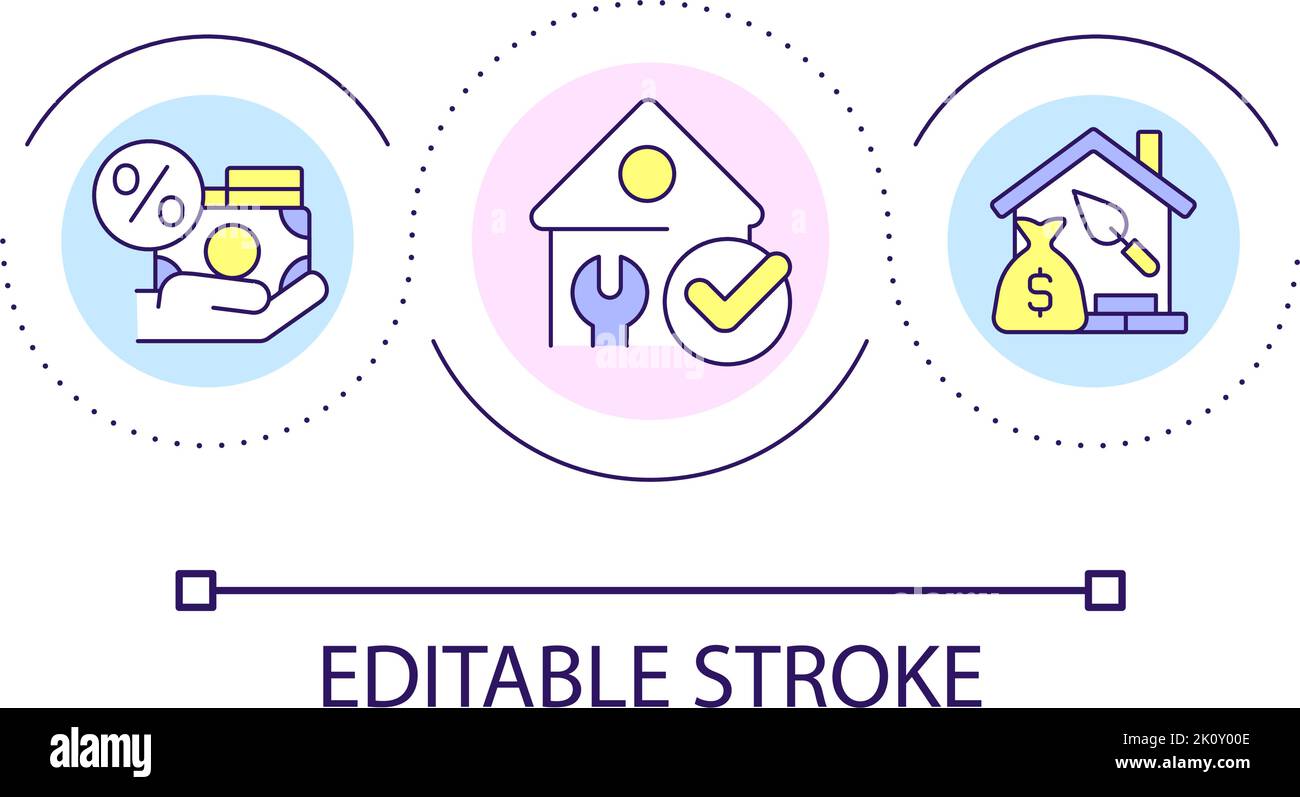 Home equity line of credit Stock Vector Images - Alamy