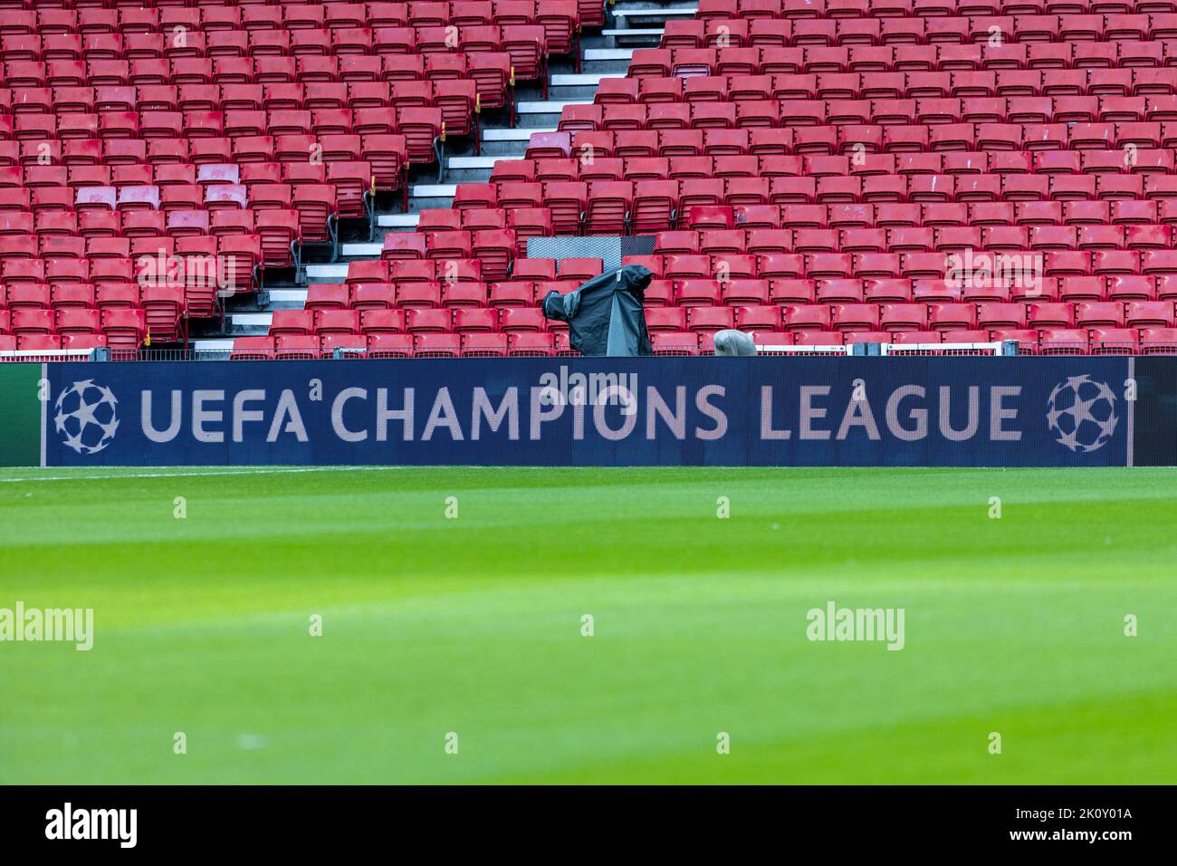 Copenhagen, Denmark. 13th Sep, 2022. The Parken stadium is ready for ...