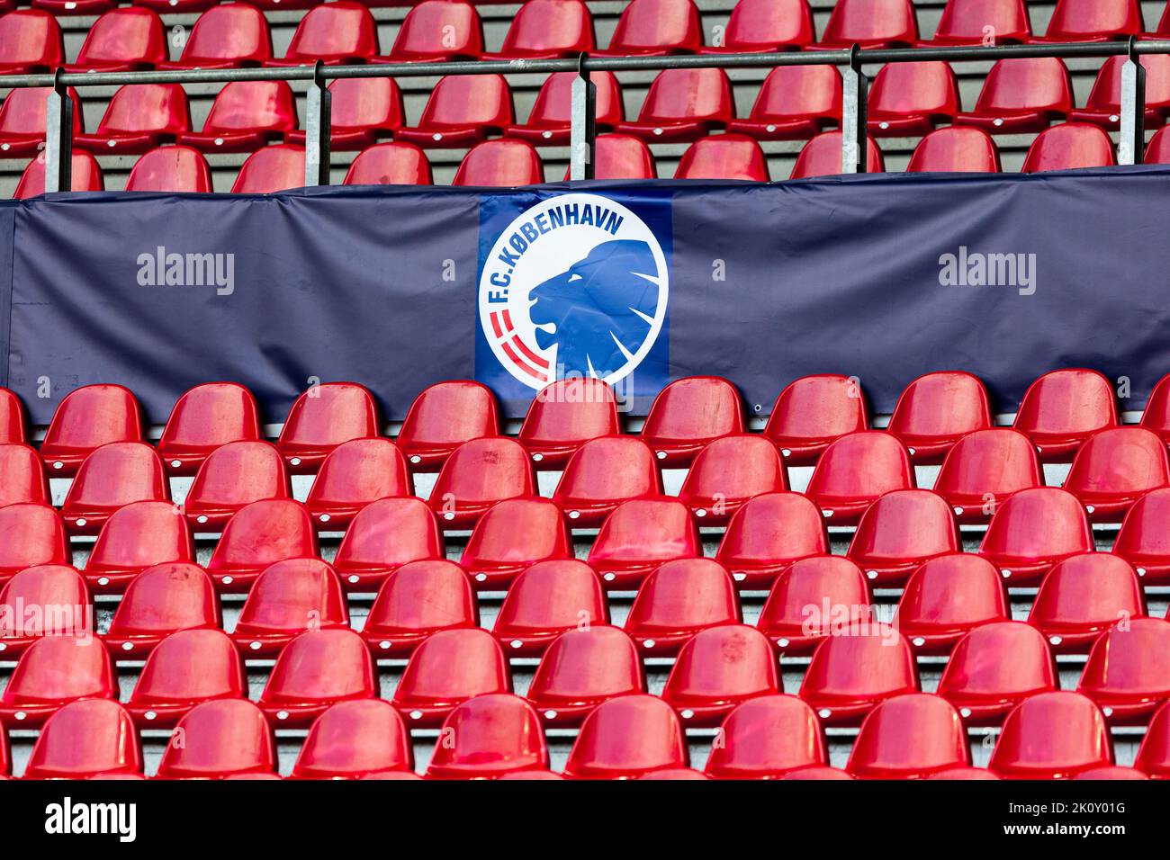Copenhagen, Denmark. 13th Sep, 2022. The Parken stadium is ready for ...