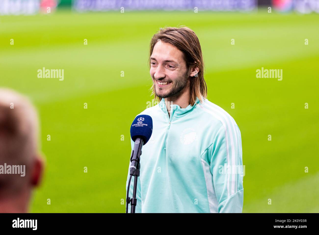 Copenhagen, Denmark. 13th Sep, 2022. Rasmus Falk of FC Copenhagen is ...