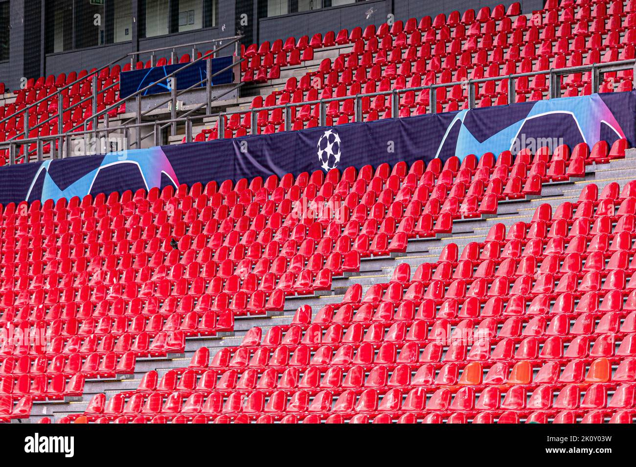 Copenhagen, Denmark. 13th Sep, 2022. The Parken stadium is ready for ...