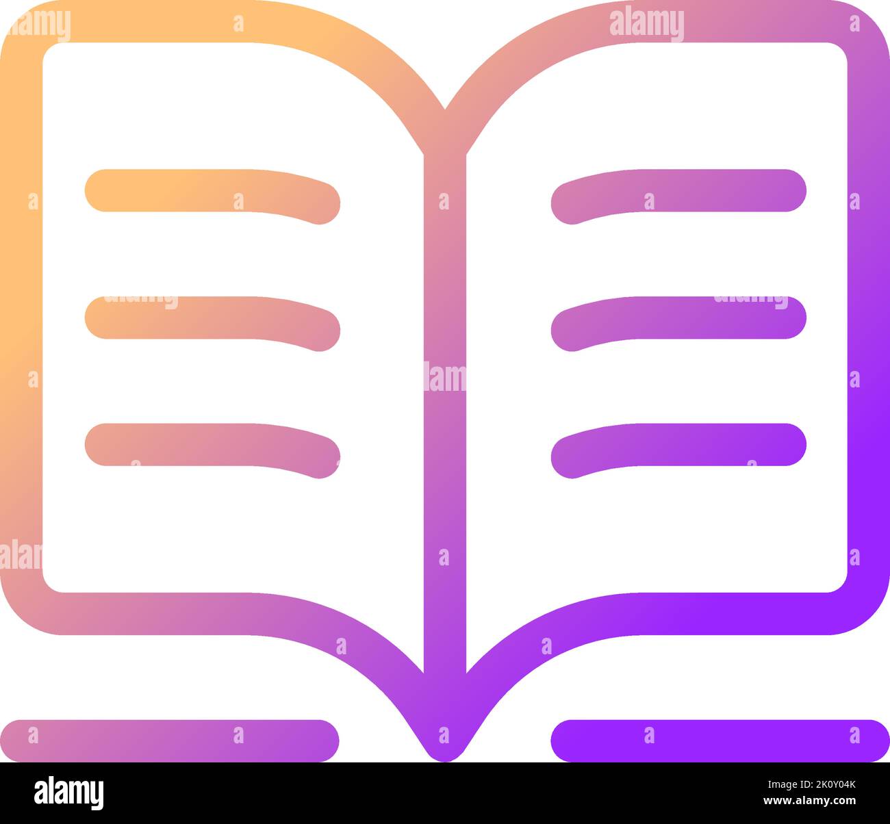 Public Library Pixel Perfect Gradient Linear Ui Icon Stock Vector Image And Art Alamy