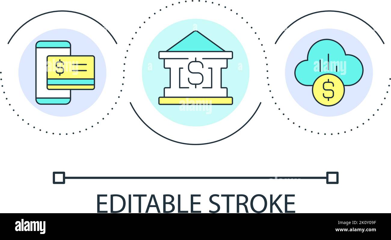 General and savings banking Stock Vector Images - Alamy