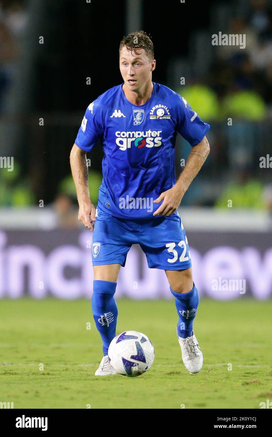 Empoli's Swiss midfielder Nicolas Haas controls the ball during the ...