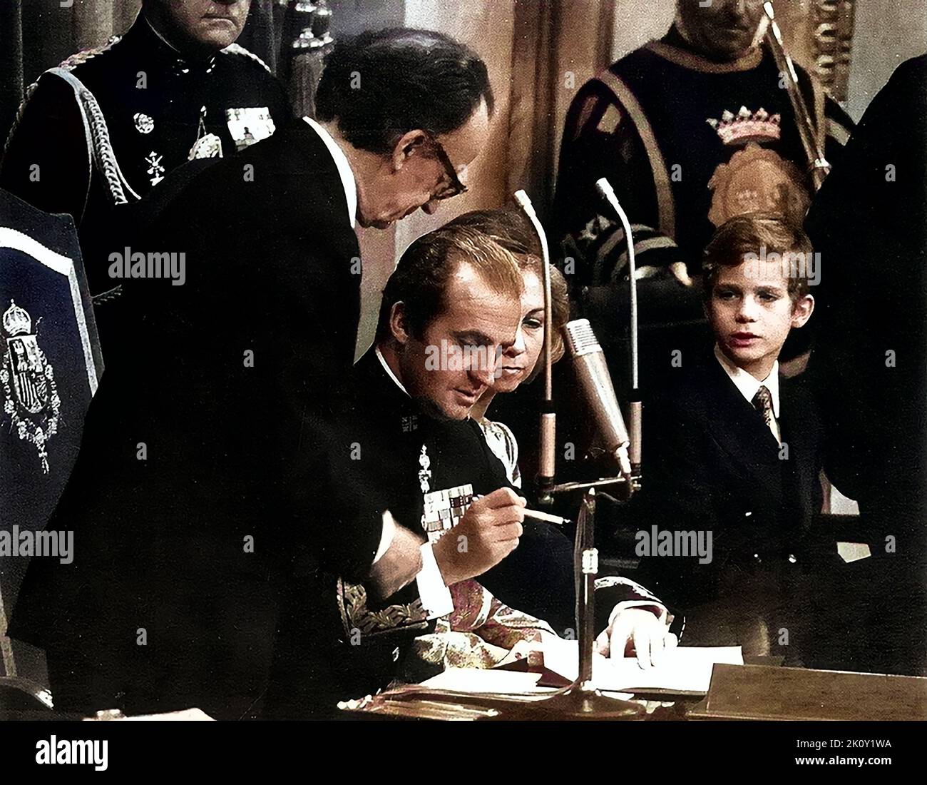 Charles and diana king juan carlos hi-res stock photography and images ...