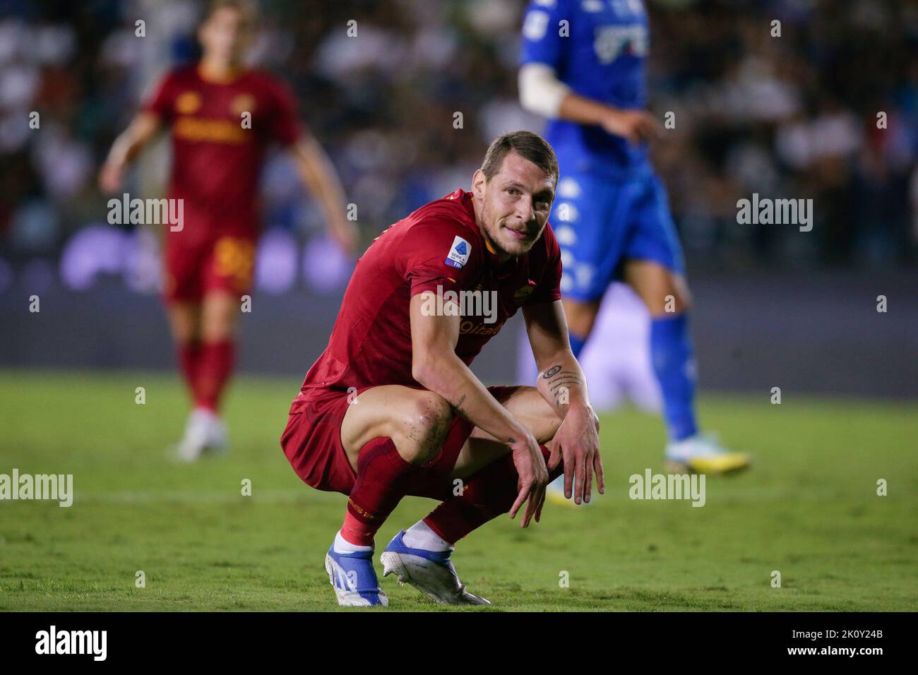 RomaÕs Italian forward Andrea Belotti looks during the Serie A football ...