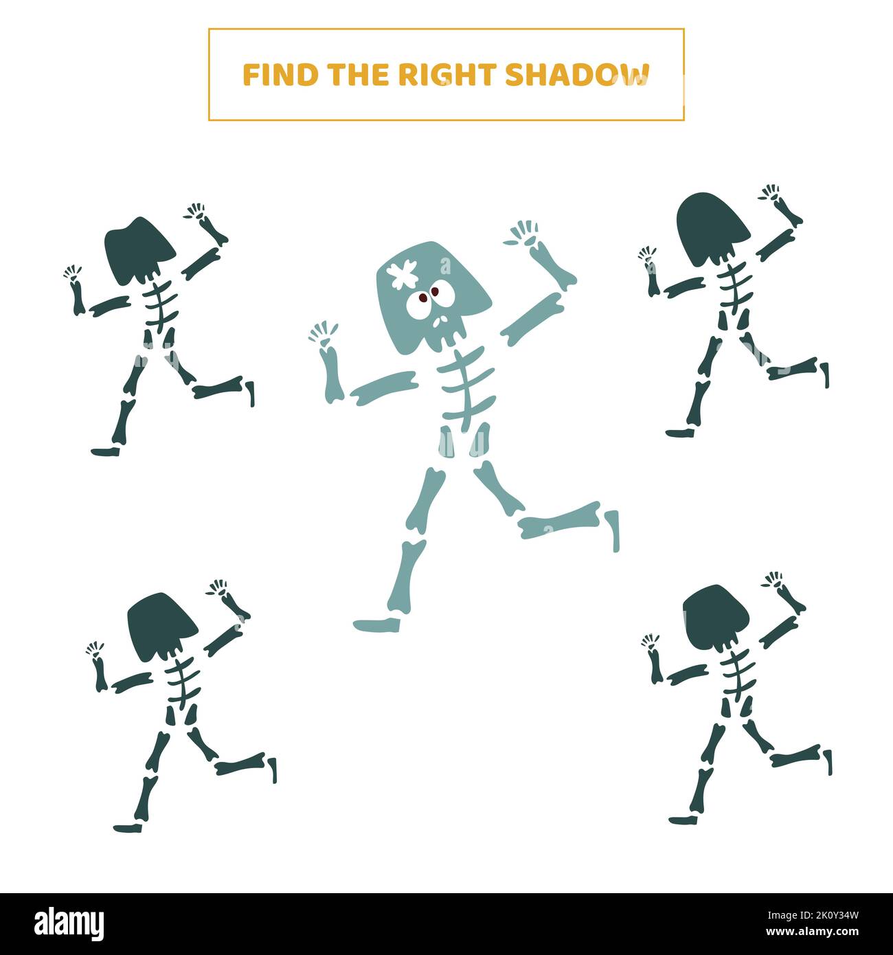 Cartoon skeleton hi-res stock photography and images - Alamy