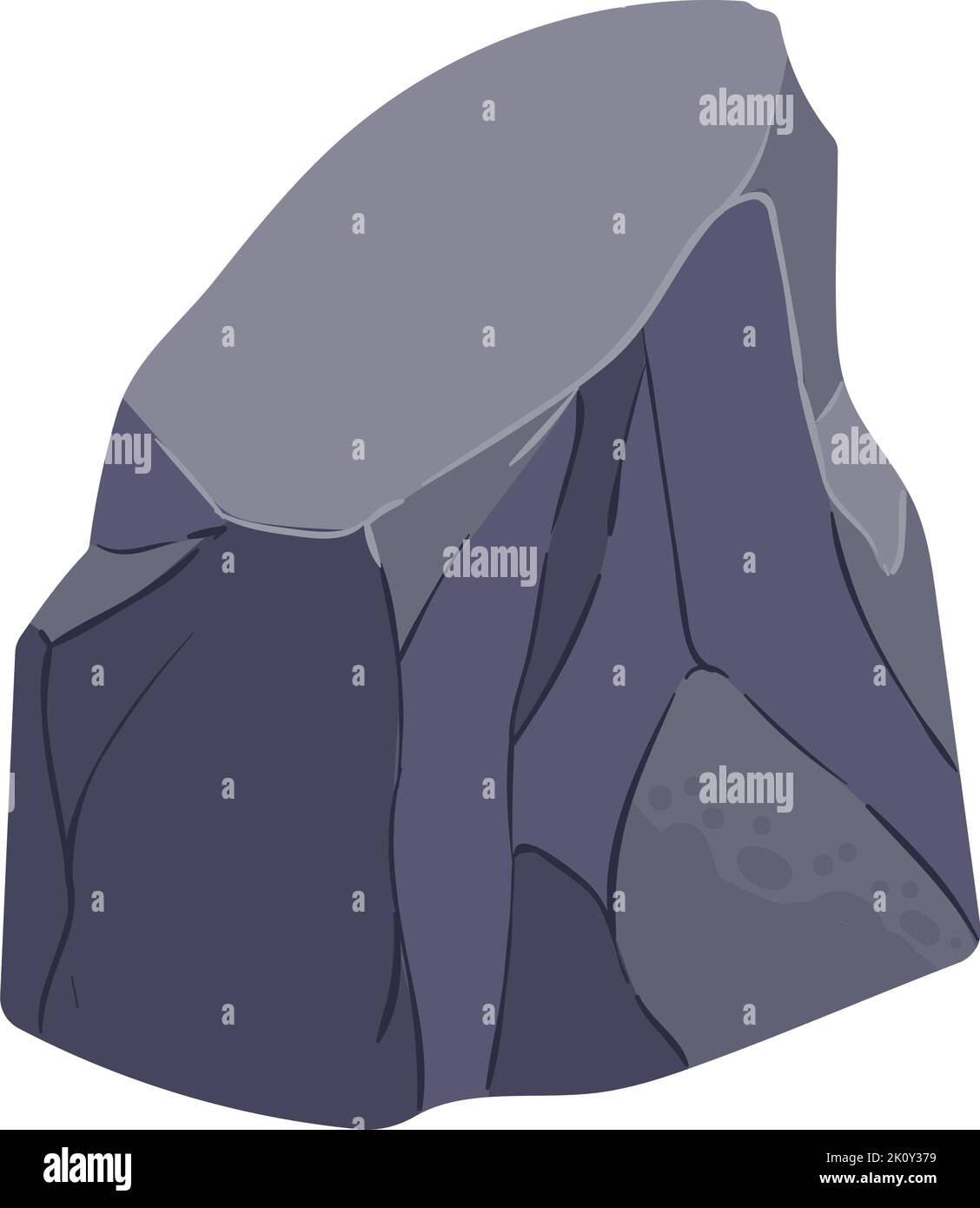 gray rock icon Stock Vector Image & Art - Alamy