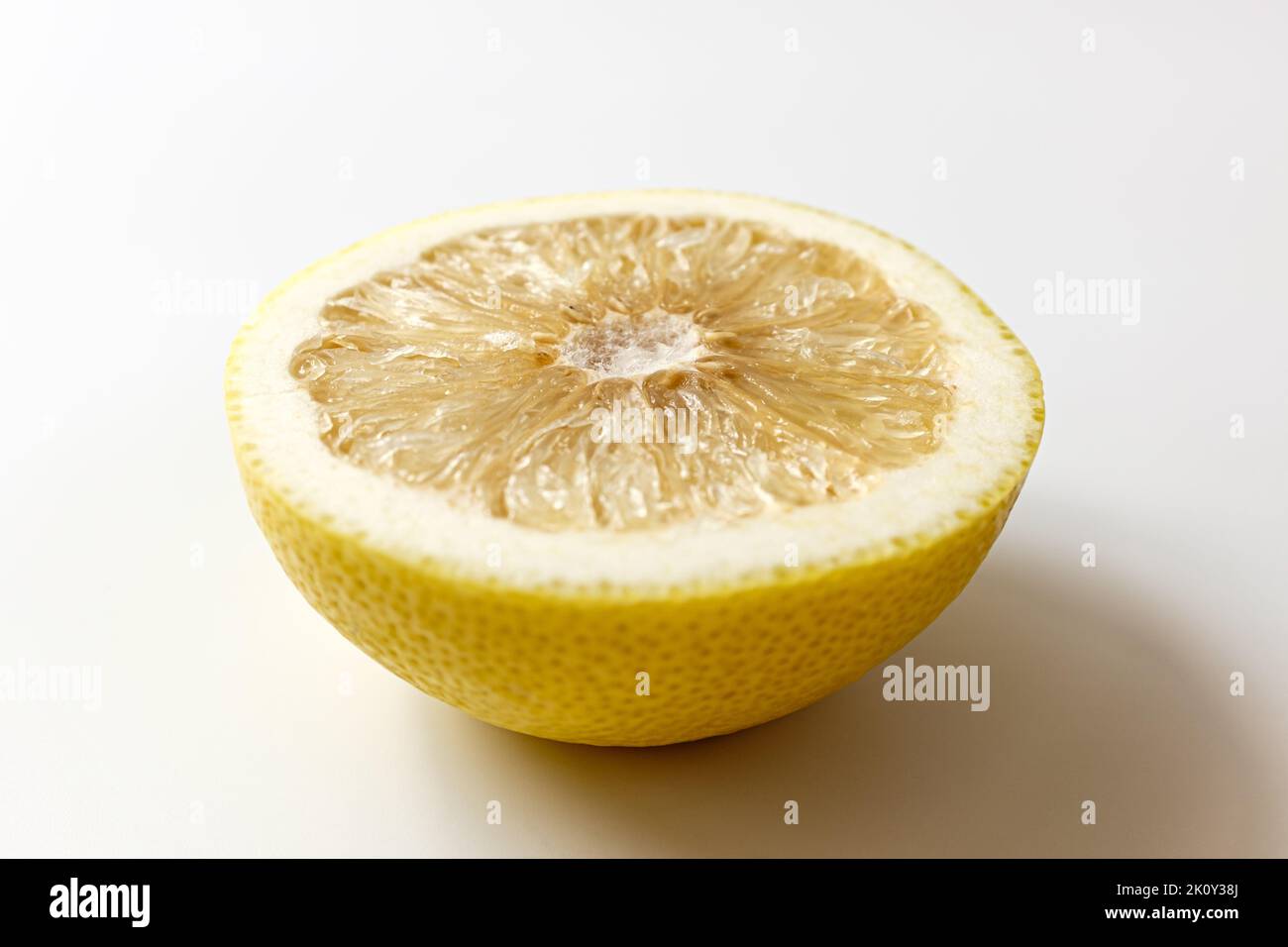white grapefruit on a white background Stock Photo - Alamy