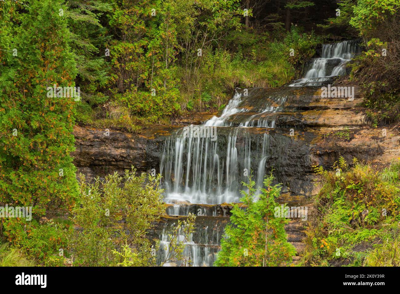 Munising falls creek hi-res stock photography and images - Alamy