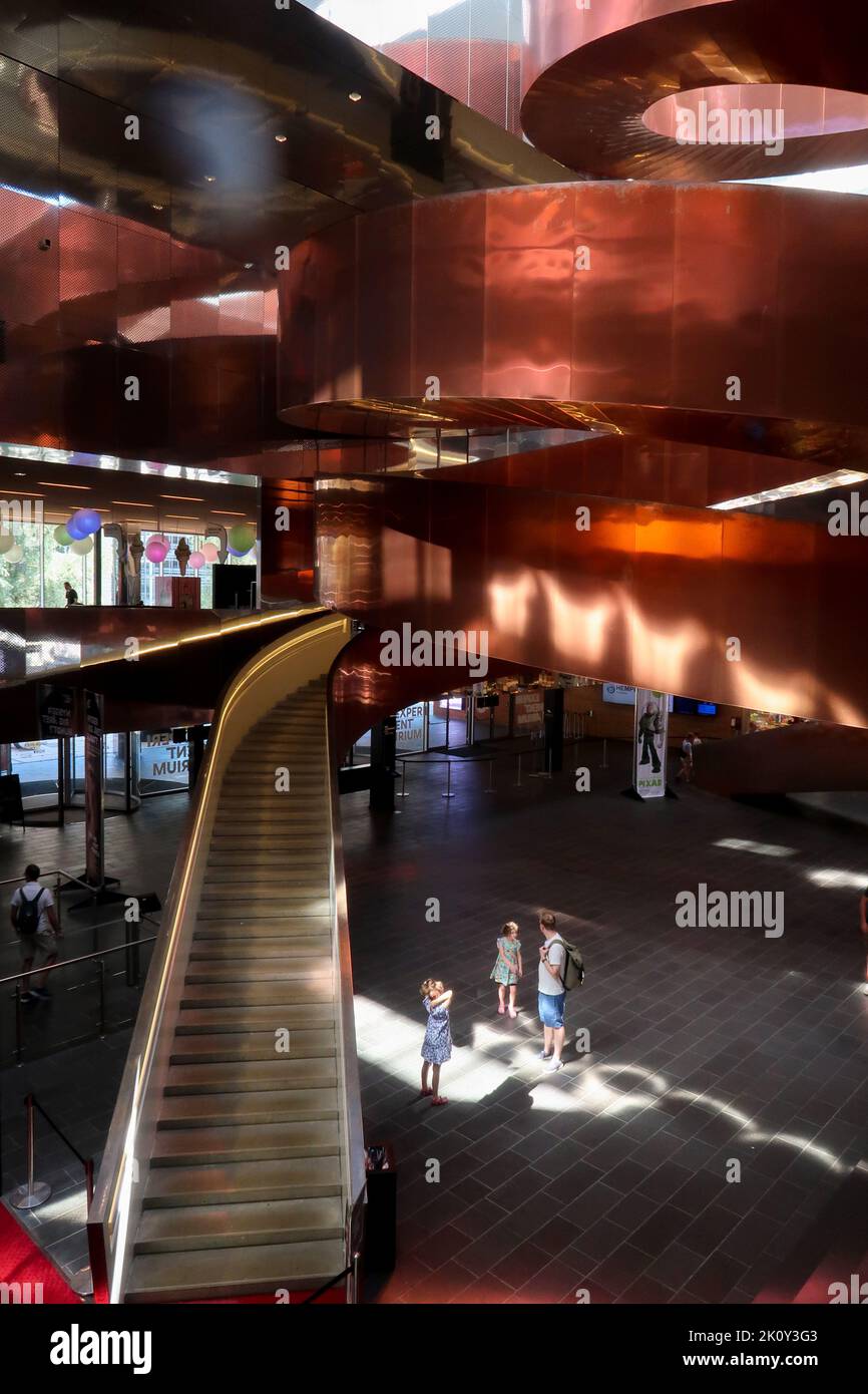 A general view inside the Experimentarium, a Science museum in the ...