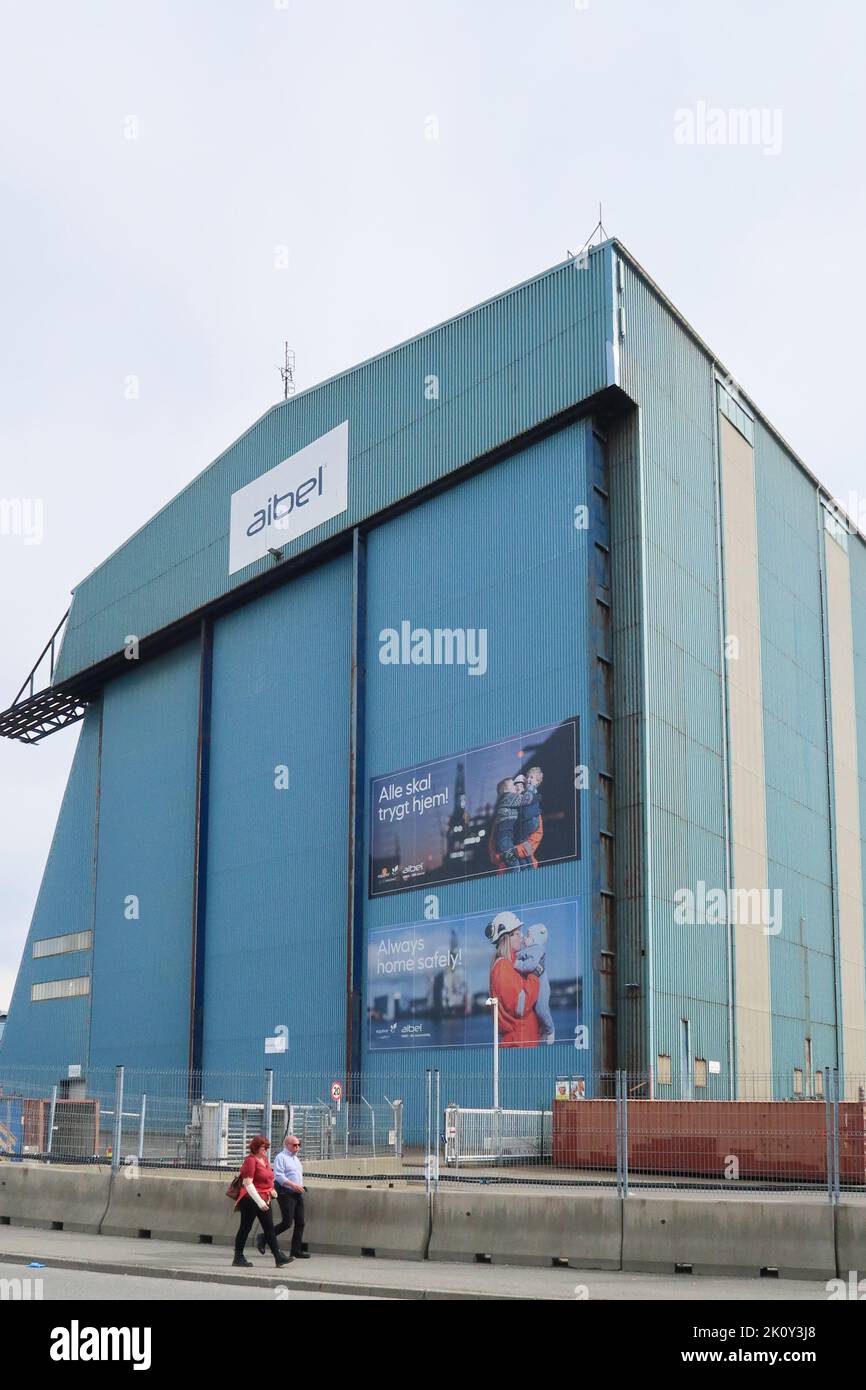 The Haugesund, Norway, office of the company Aibel. The company builds ...