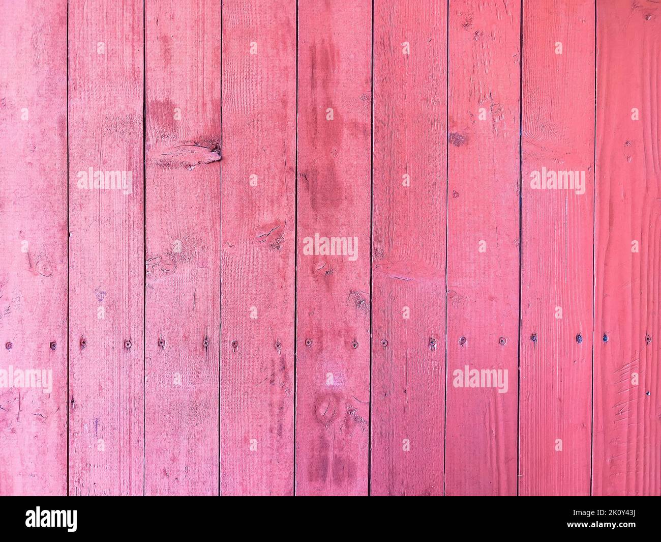 Pink planks as background. Texture of old worn wooden boards used for ...