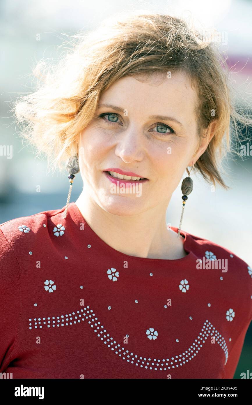 Peggy Martineau attends the photocall for Septieme ciel during the La ...