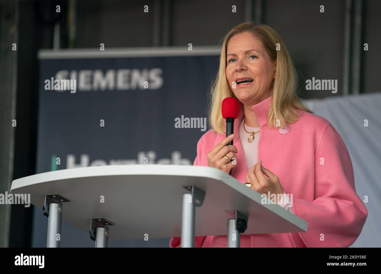 Wunsiedel, Germany. 14th Sep, 2022. CEO Siemens Financial Services ...
