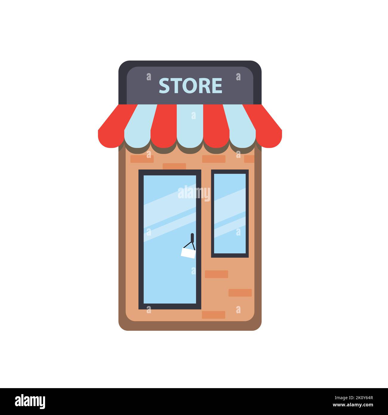 Shop icon with store front facade Stock Vector Image & Art - Alamy