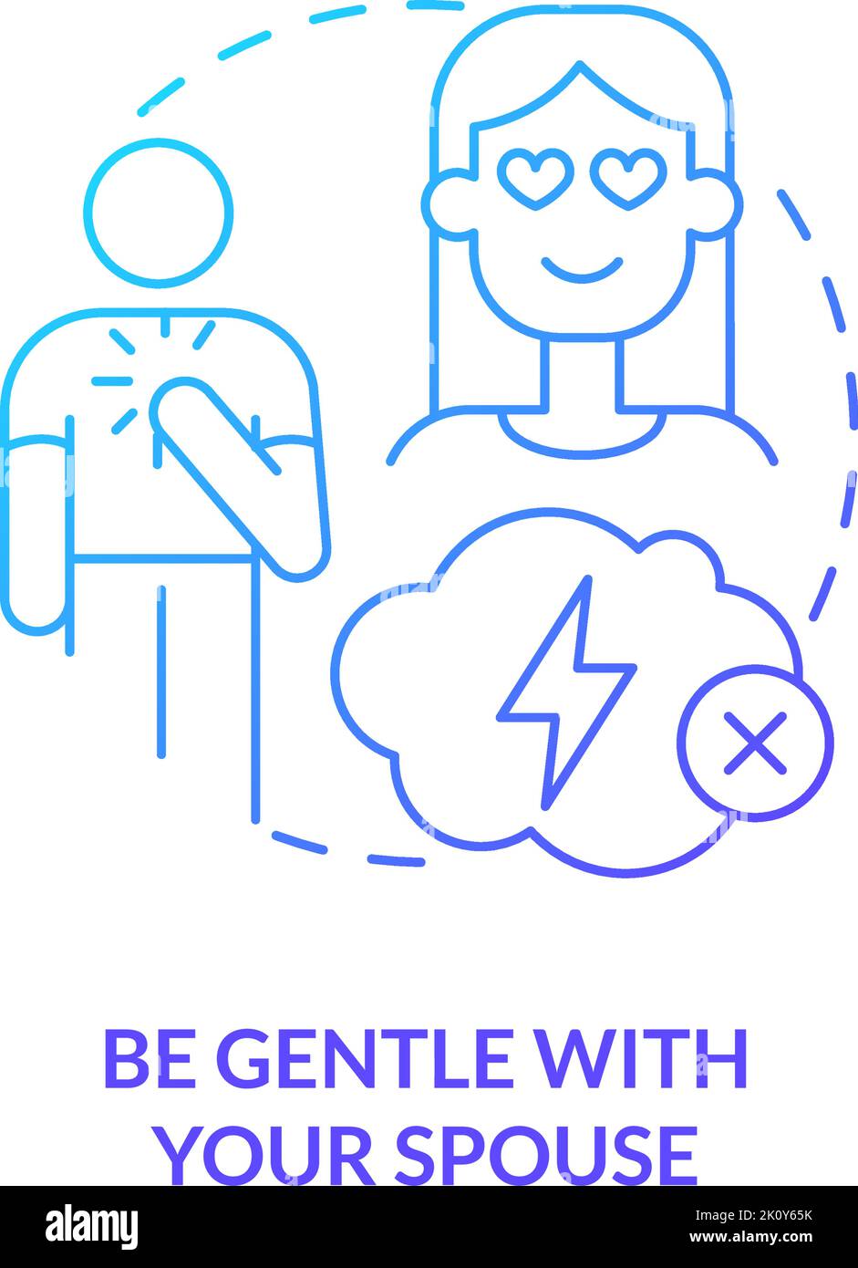 Gentle personality Stock Vector Images - Alamy