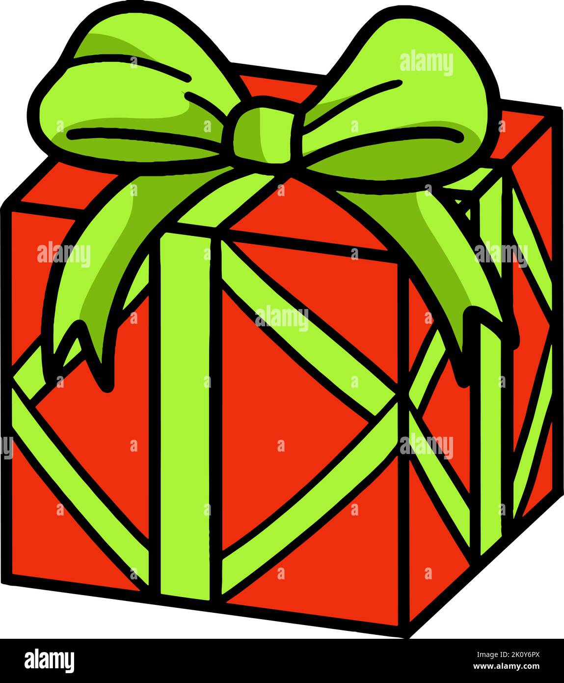 Gift Cartoon Colored Clipart Illustration Stock Vector Image & Art - Alamy