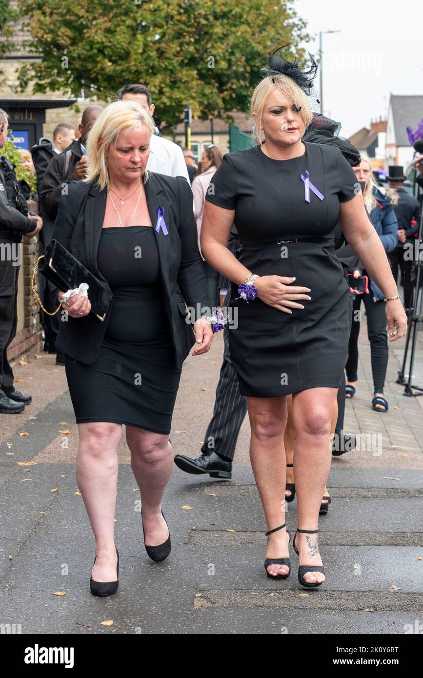 Funeral of young boy Archie Battersbee in Southend on Sea, Essex, UK ...