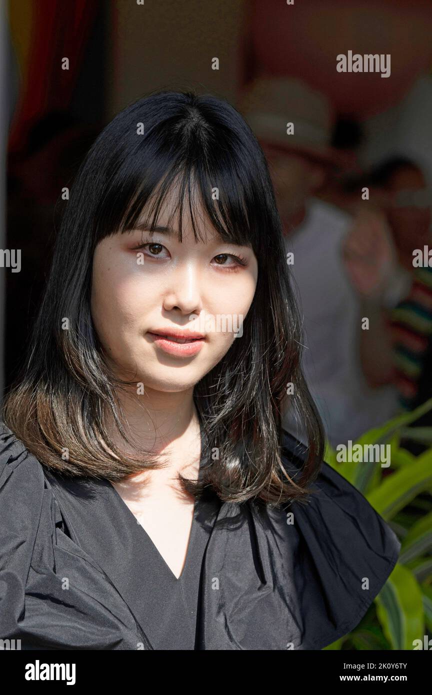 New York, United States. 13th Sep, 2022. Designer Hanako Maeda walks ...