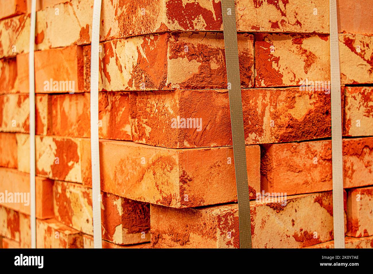 Construction material warehouse stack bricks hi-res stock photography ...