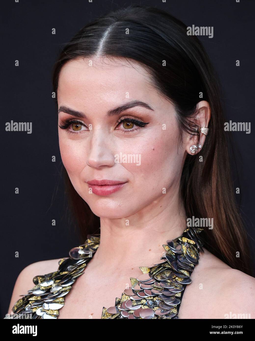 Ana de armas wearing a louis vuitton dress hi-res stock photography and ...