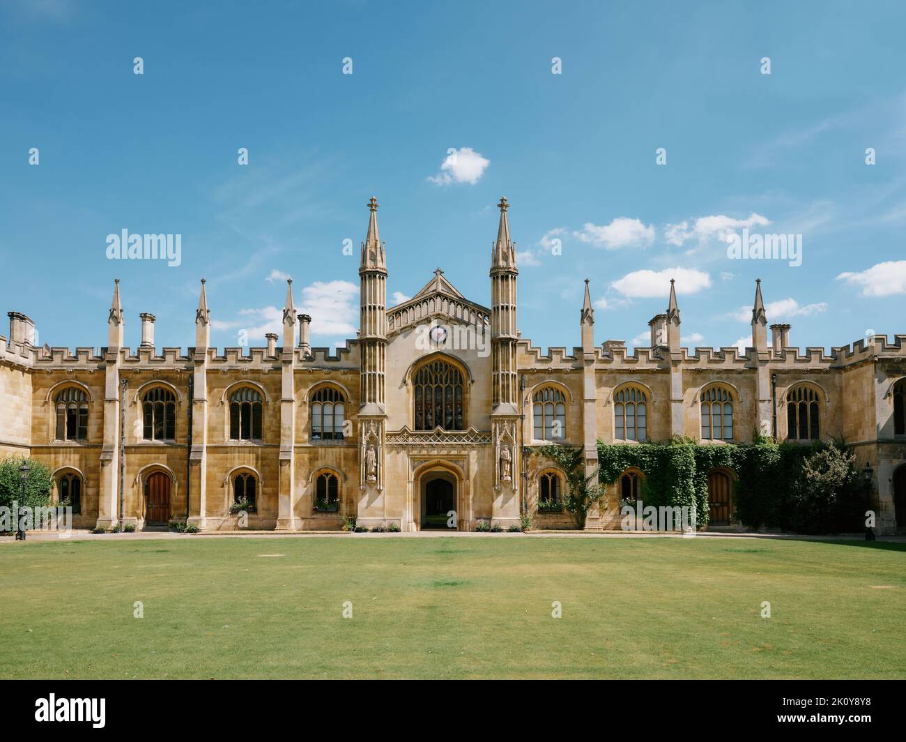 Corpus Christi College, Cambridge, Cambridgeshire England UK Stock ...