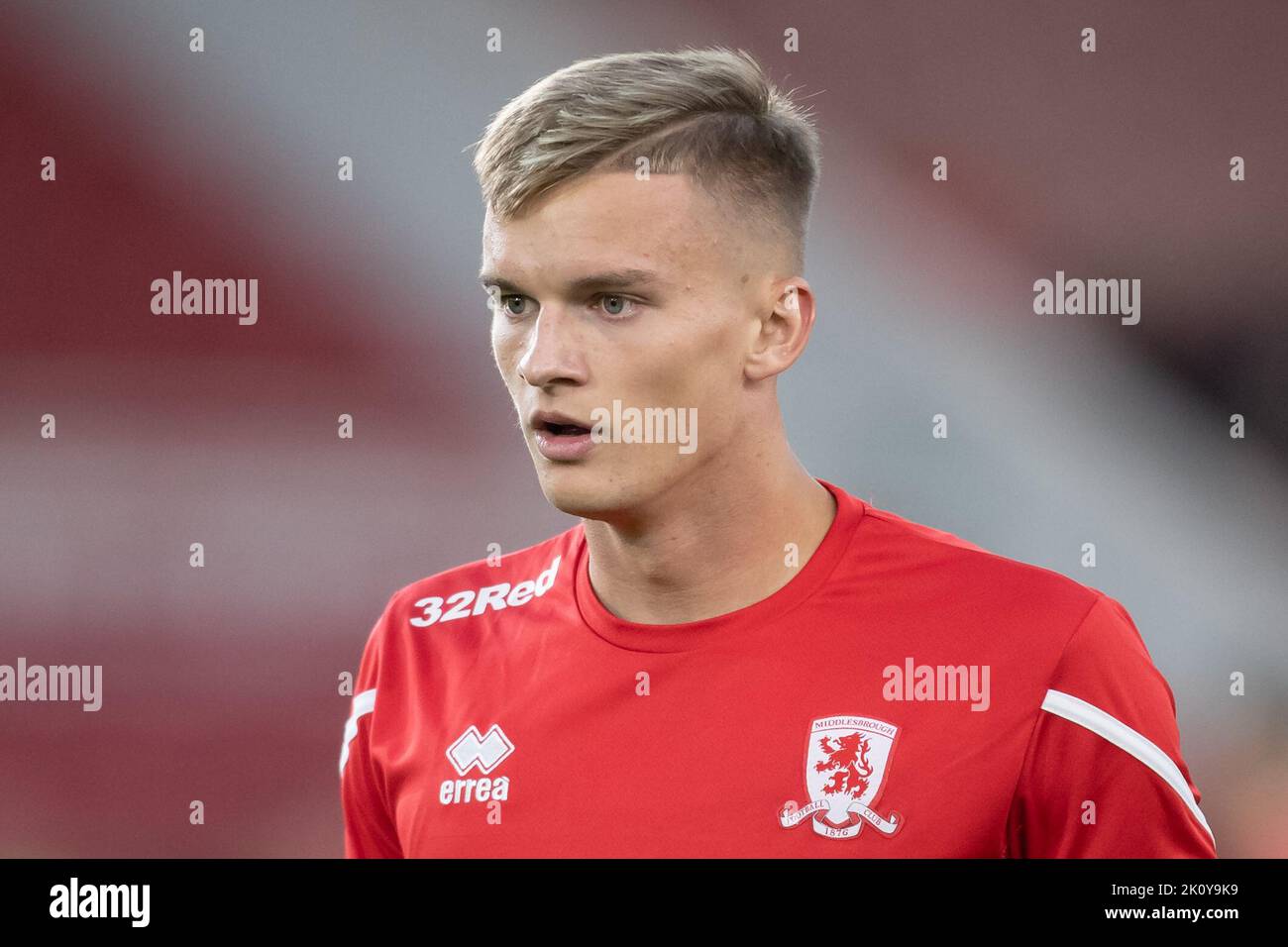 Marcus Forss #21 of Middlesbrough during the Sky Bet Championship match ...
