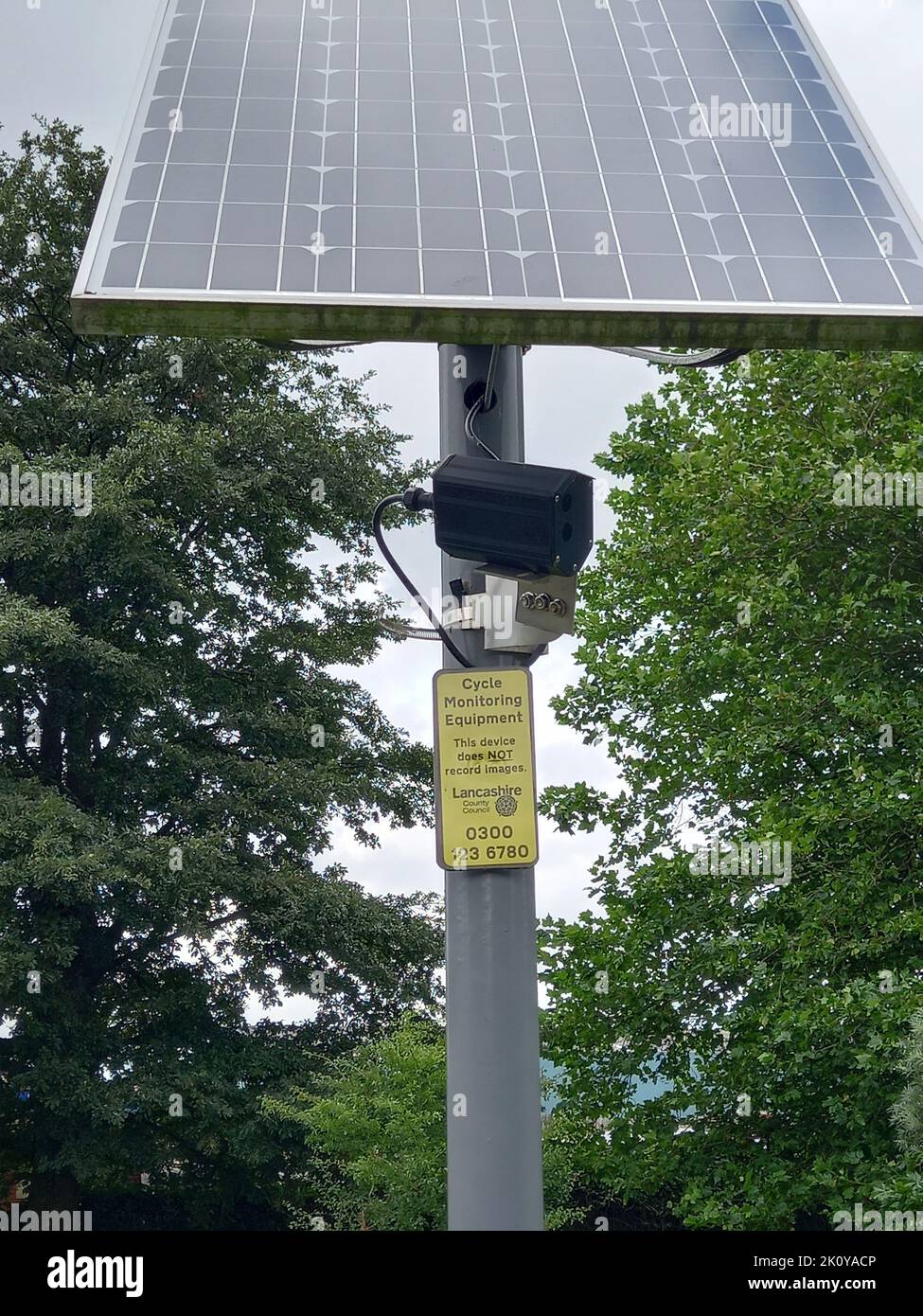Solar powered cycle path hi-res stock photography and images - Alamy