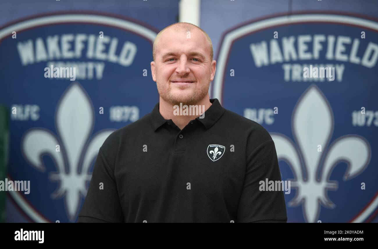 Wakefield, UK. 14th Sep, 2022. Wakefield Trinity new Head Coach Mark ...