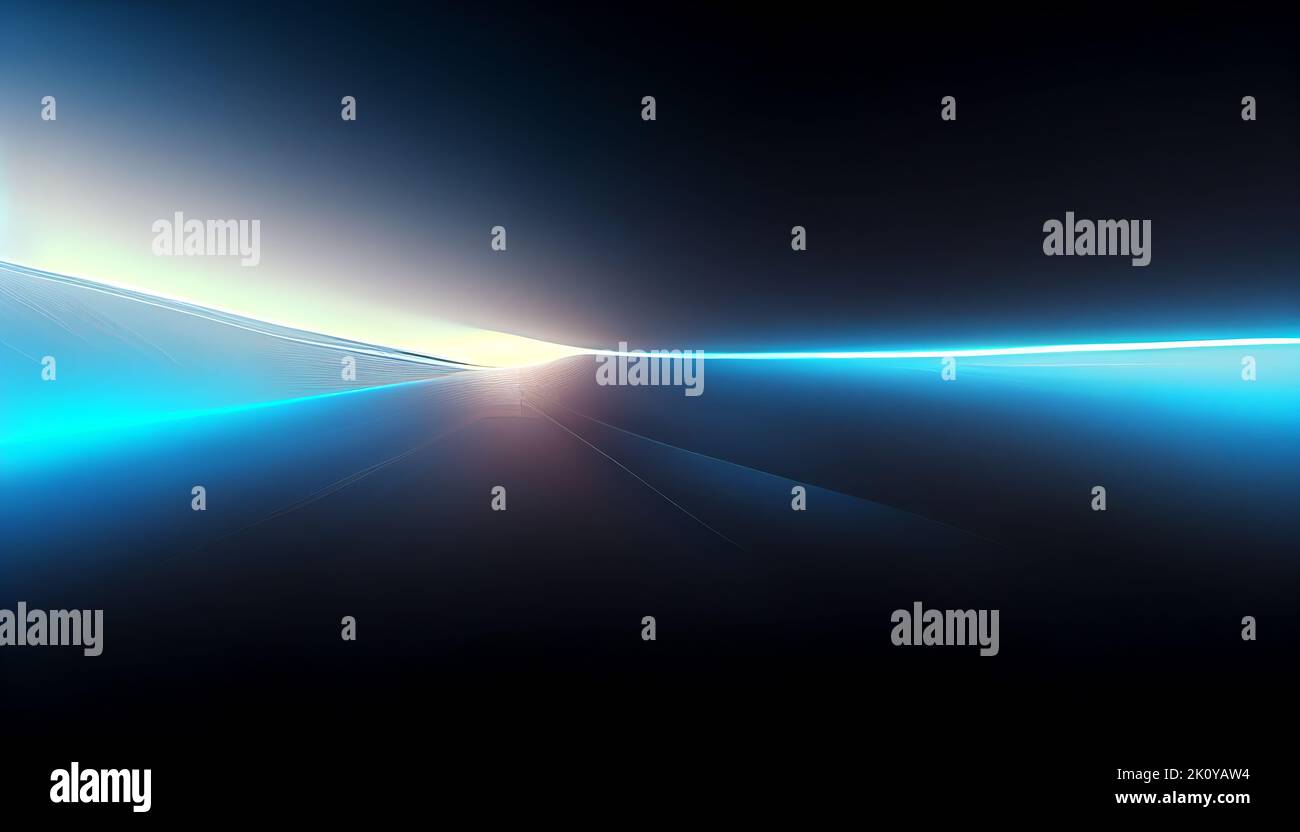 Abstract blue and white waves background. Subtle gradinets, flow liquid ...