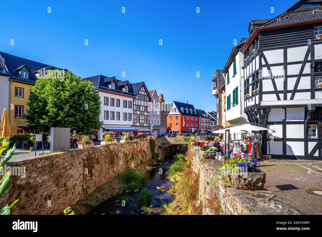 Historical city of Bad Muenstereifel, Eifel, Germany Stock Photo - Alamy